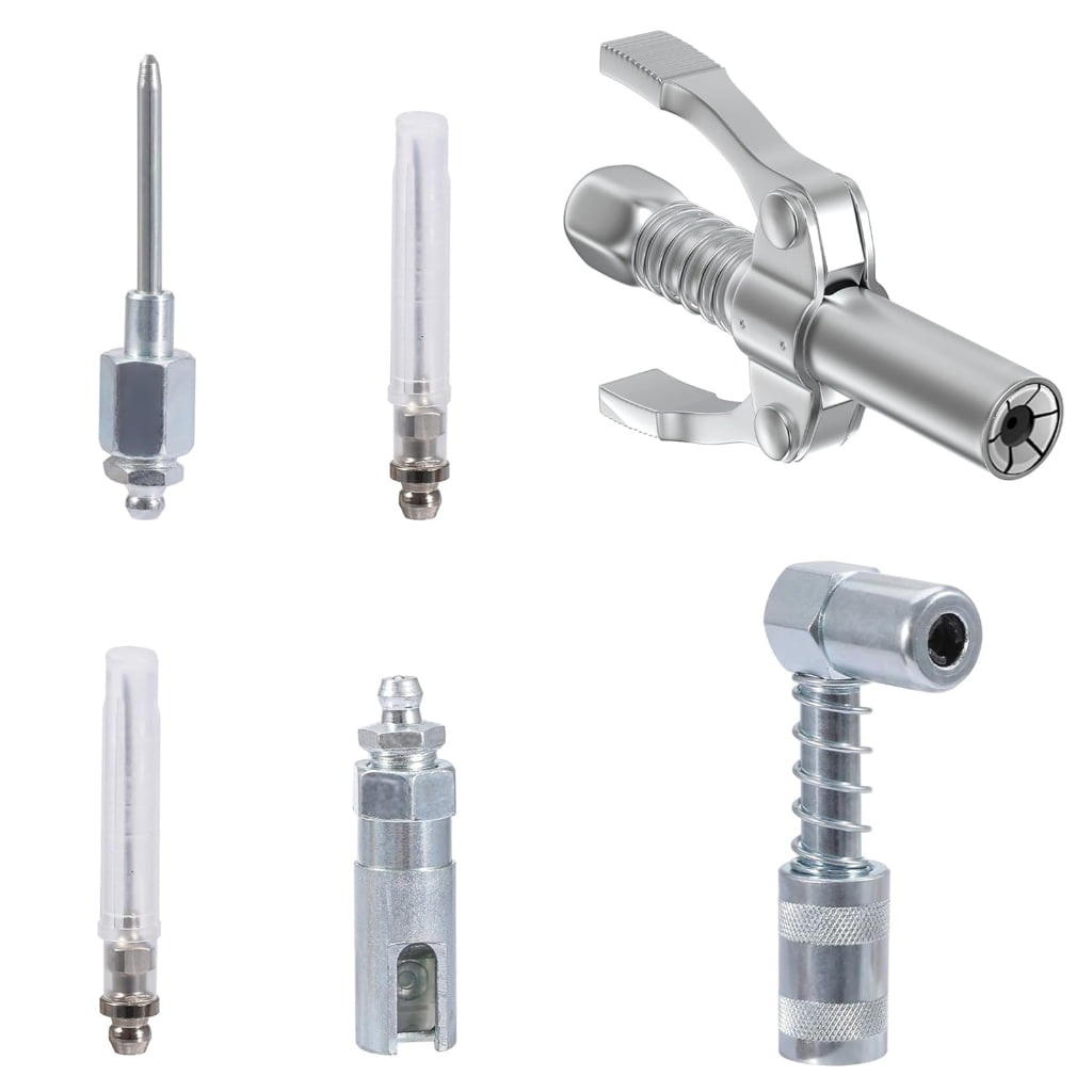 Lubrication Adapter Connector Grease Needle Nozzle with Double Handle ...