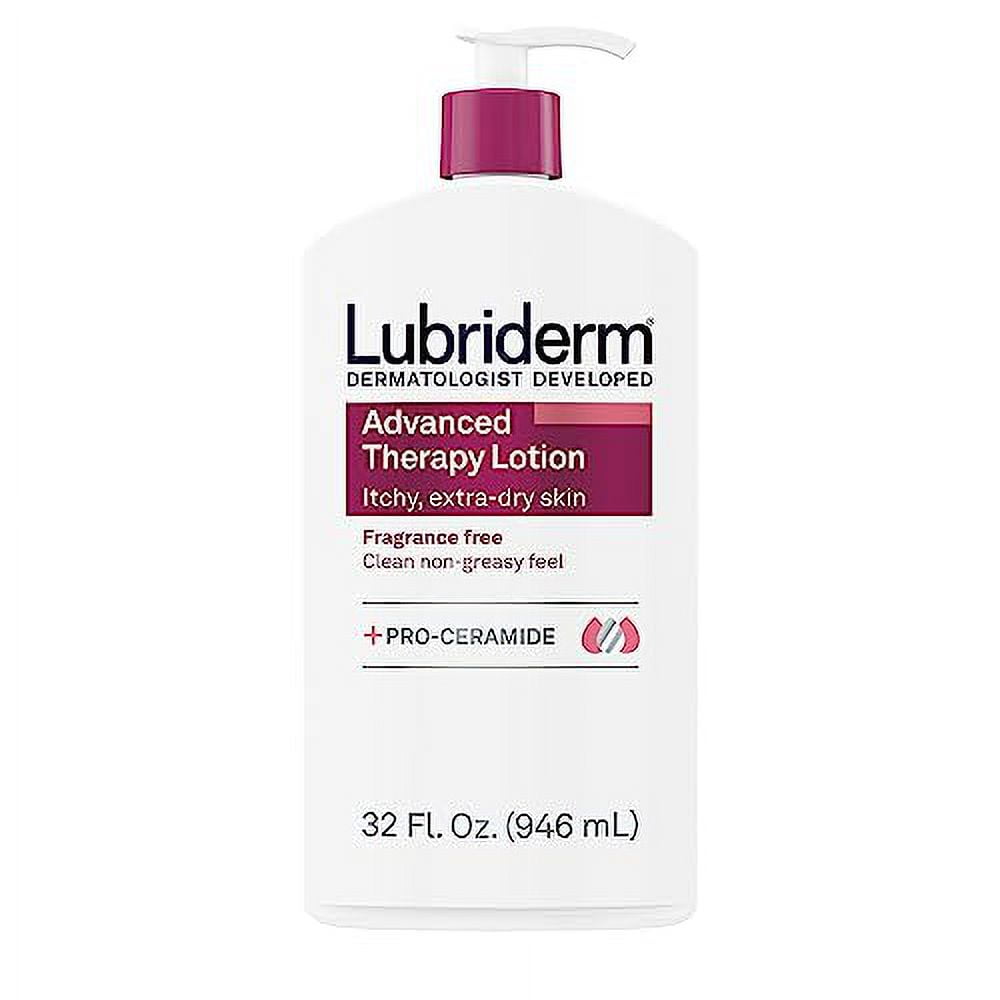 Lubriderm Advanced Therapy Fragrance Free Moisturizing Hand & Body ...