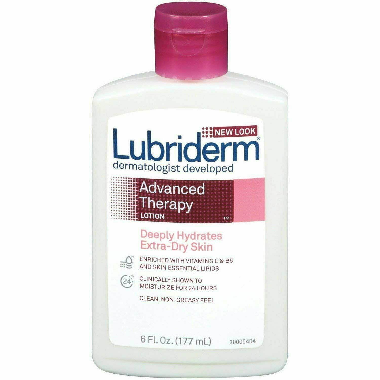 Lubriderm Advanced Therapy Lotion, Extra Hydrates, 6oz, 6-Pack ...