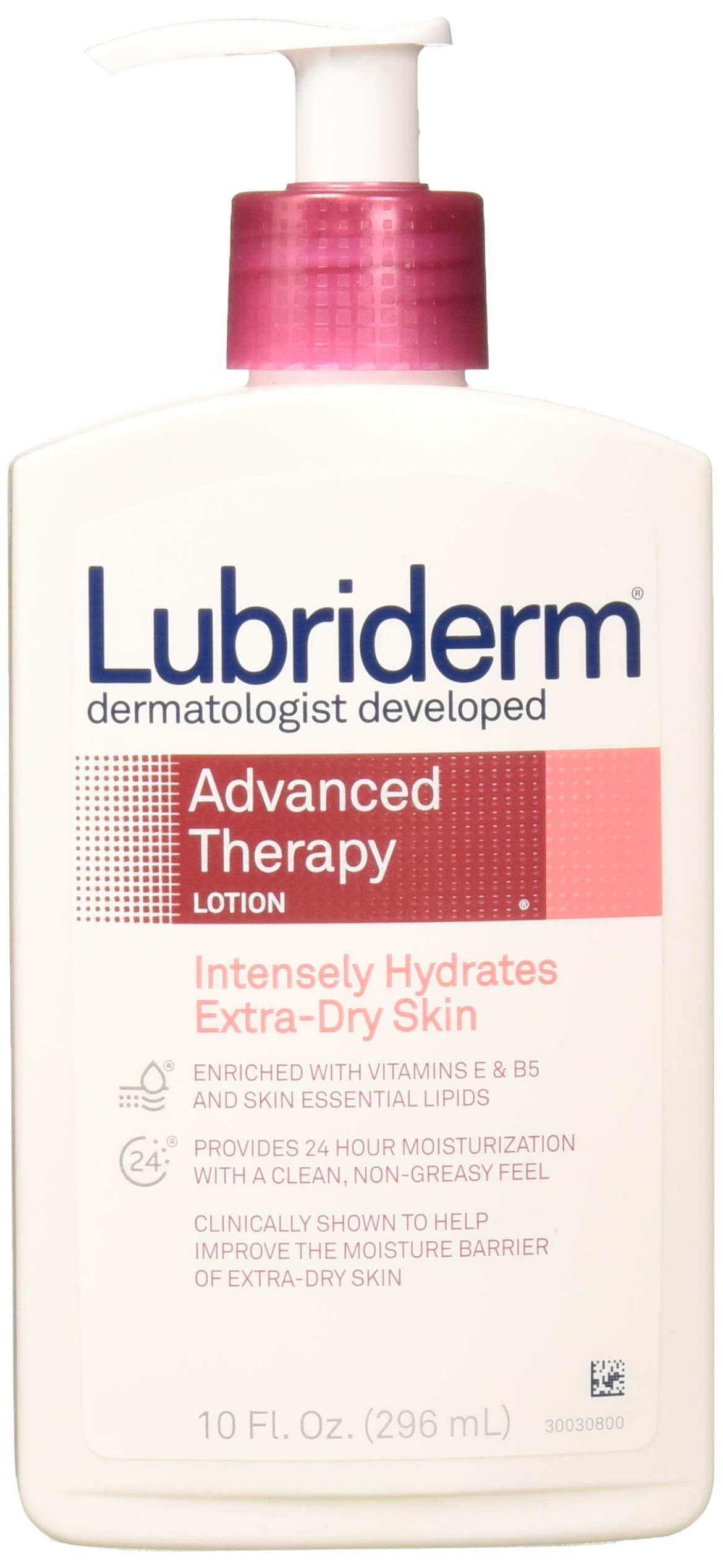 Lubriderm Advanced Therapy Moisturizing Lotion For Extra Dry Skin 10 Fl ...
