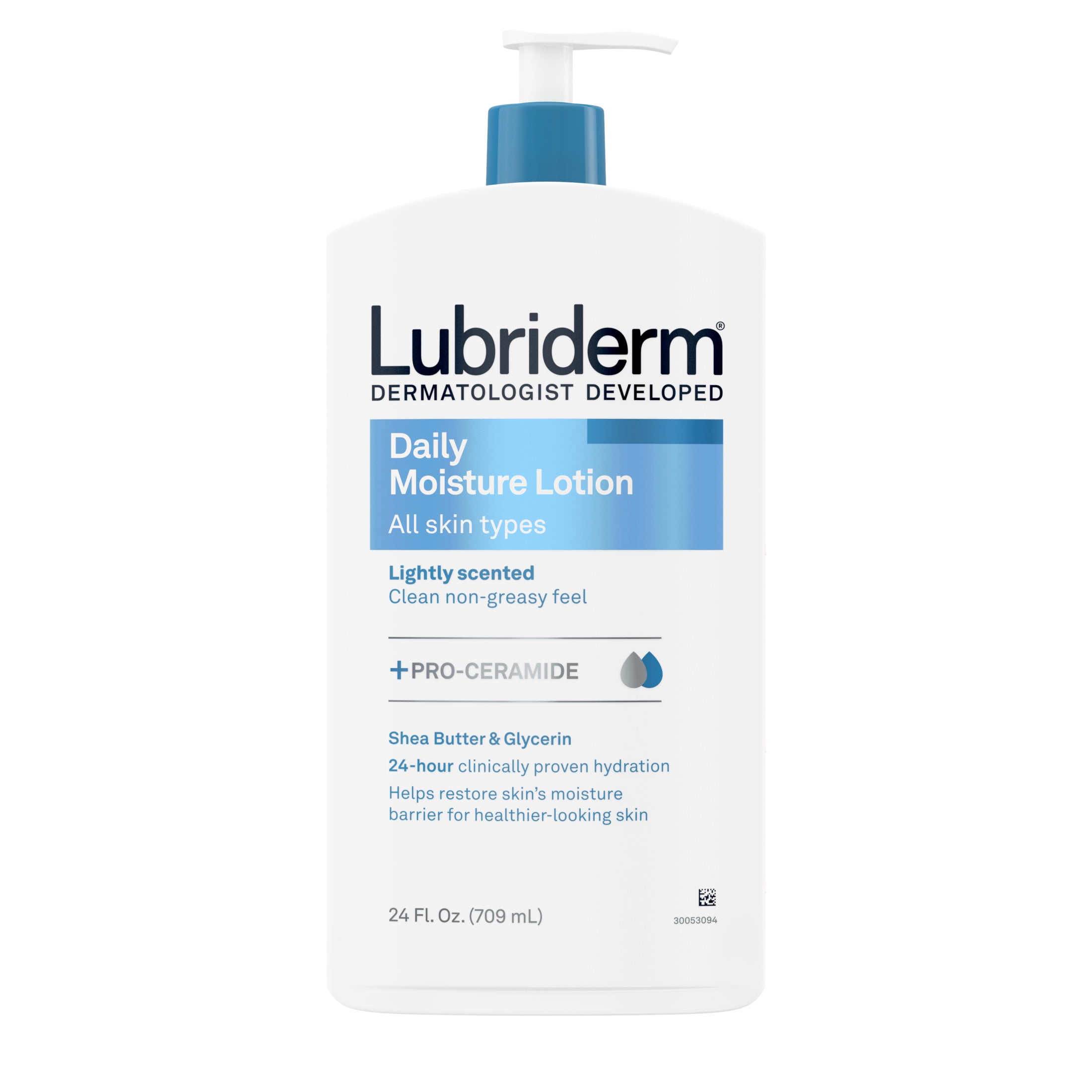 Lubriderm Daily Moisture Body Lotion + Pro-Ceramide, 24 fl oz - Walmart.com