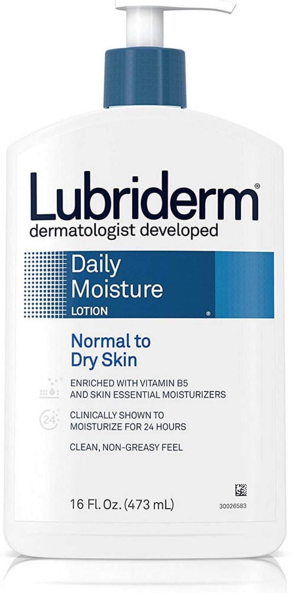 Lubriderm Daily Moisture Lotion 16 oz (Pack of 2) - Walmart.com