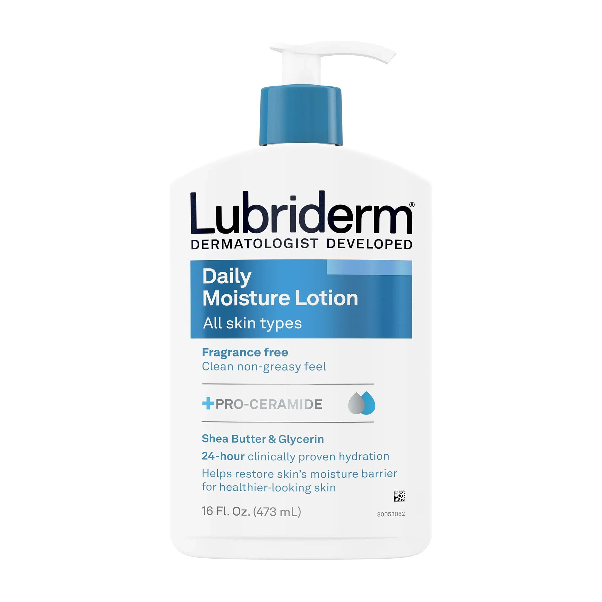 Lubriderm Daily Moisture Lotion, 16oz, Fragrance Free - Walmart.com