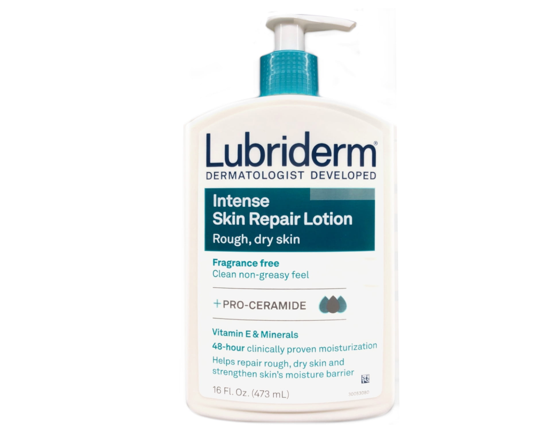 Lubriderm Intense Skin Repair Body Lotion, 16 Ounce, 24-Hour ...