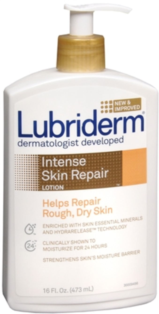 Lubriderm Intense Skin Repair Lotion 16 oz (Pack of 2) - Walmart.com