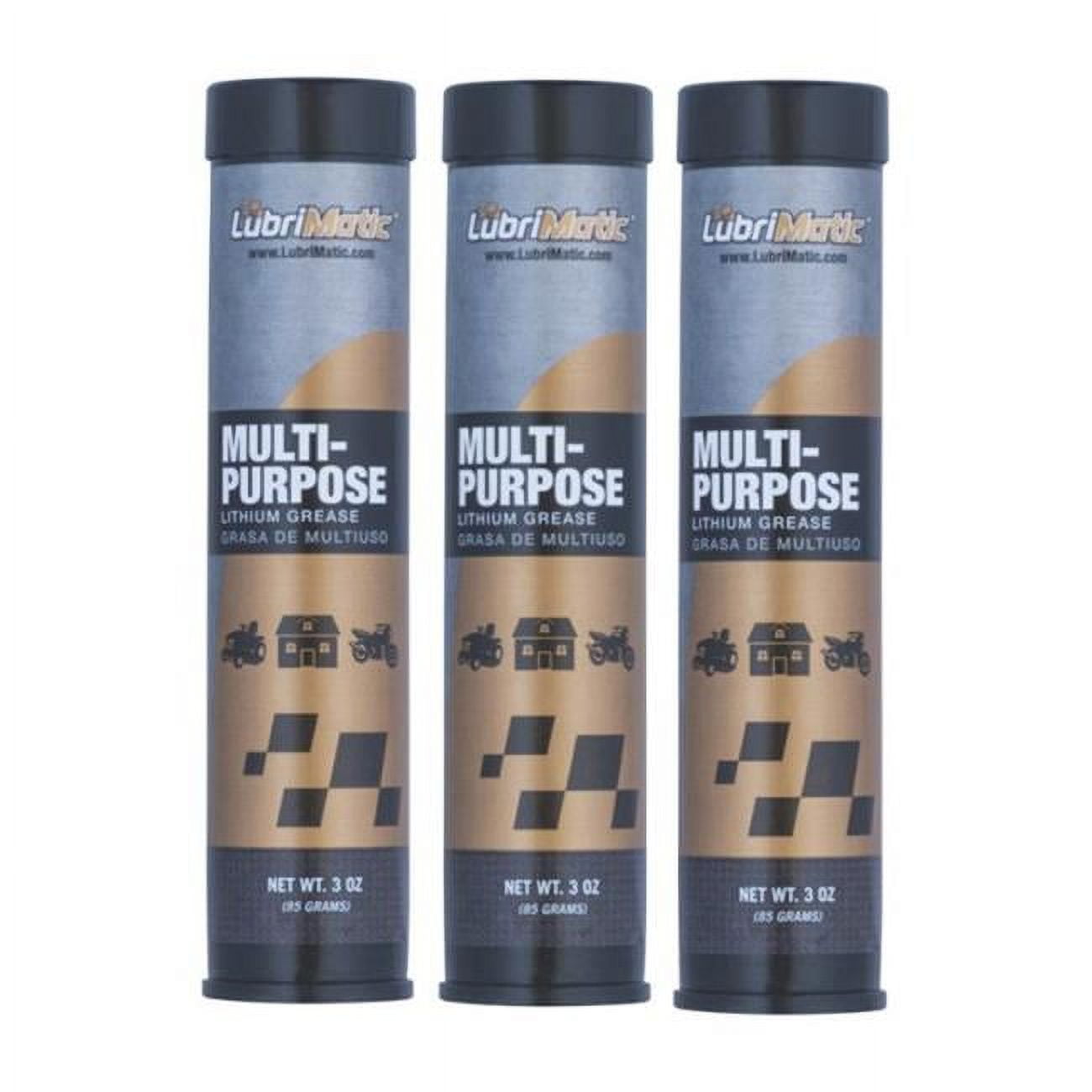 Lubrimatic 11312 Multi-Purpose Lithium Grease 3 oz - Walmart.com