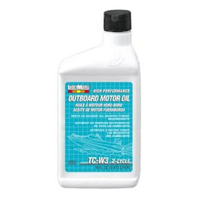 Lubrimatic 11590 - 1 pt. TC-W3 Outboard 2-Stroke Engine Oil - Walmart.com