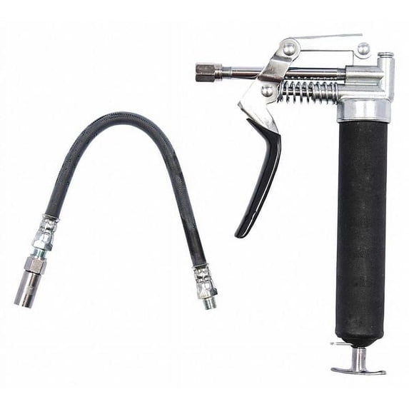 LubriMatic, Heavy Duty Mini Grease Gun, 30-800, w/ Pipe and Hose ...