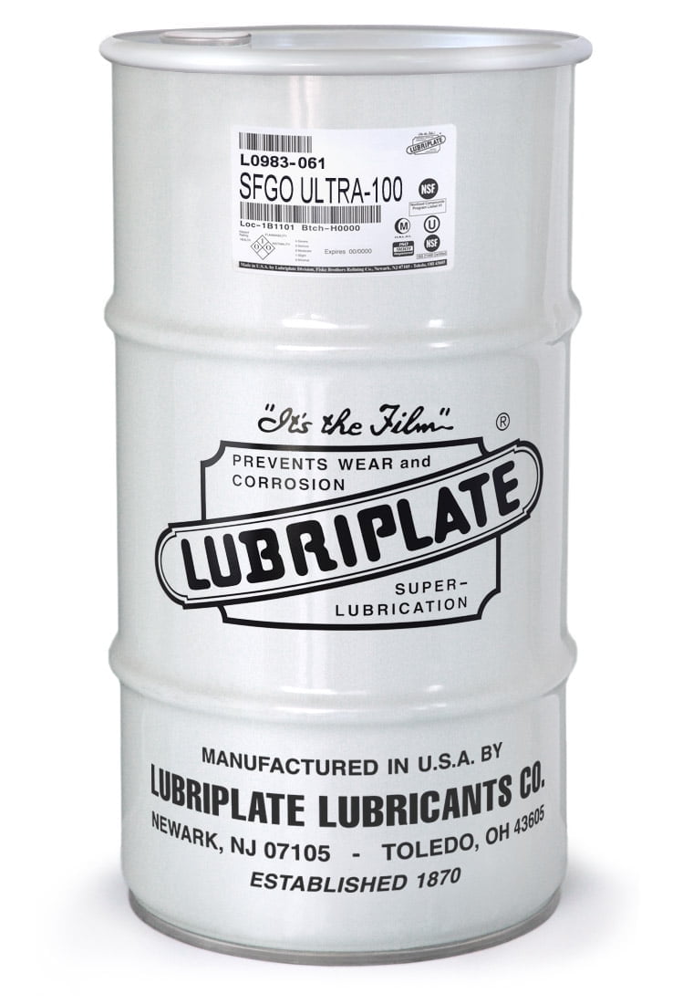 Lubriplate SFGO Ultra 100 Lubricant, 16 Gallon Keg Drum - Walmart.com