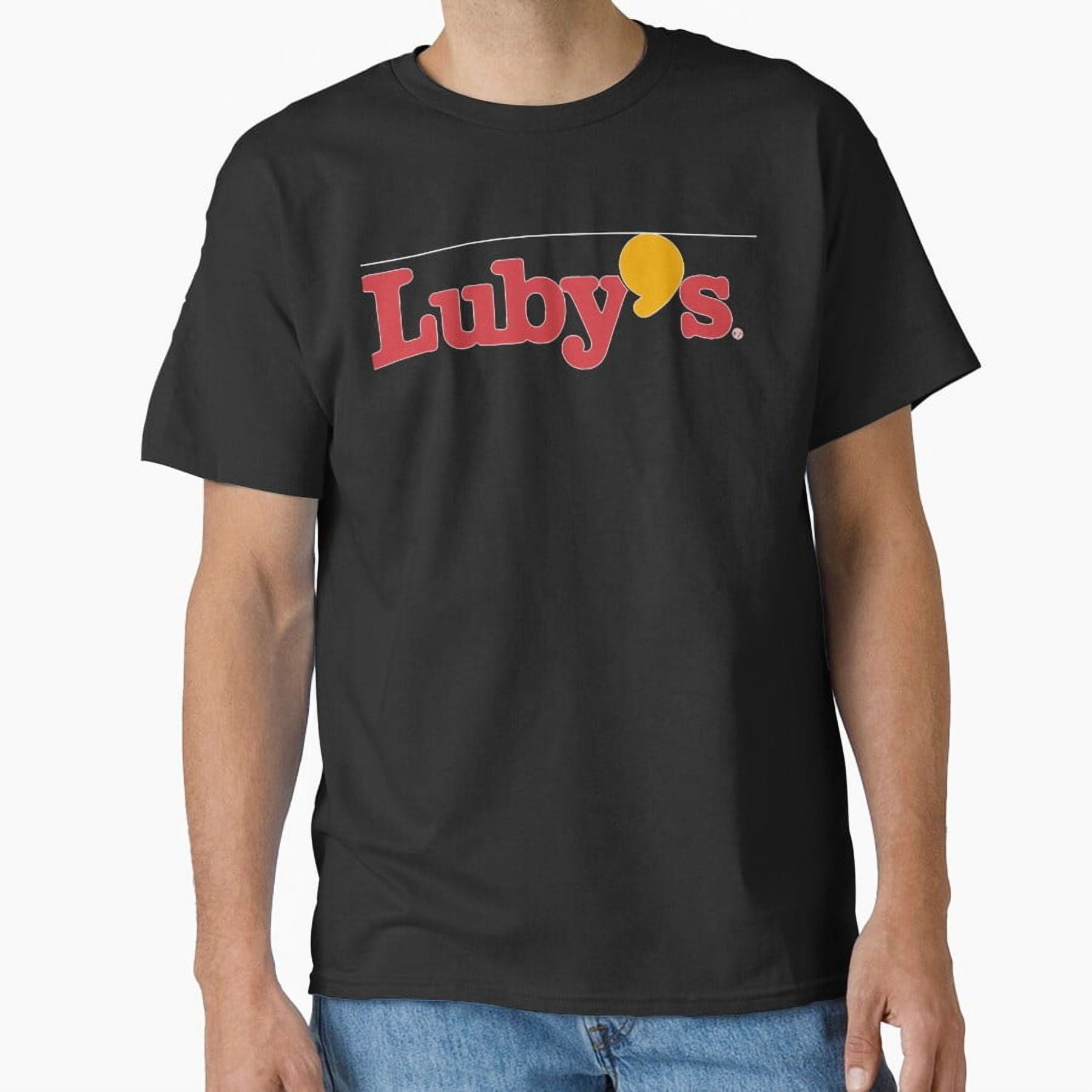 Luby's Cafeteria Logo Vintage Restaurant Chain H5323 T-Shirt, for Men ...