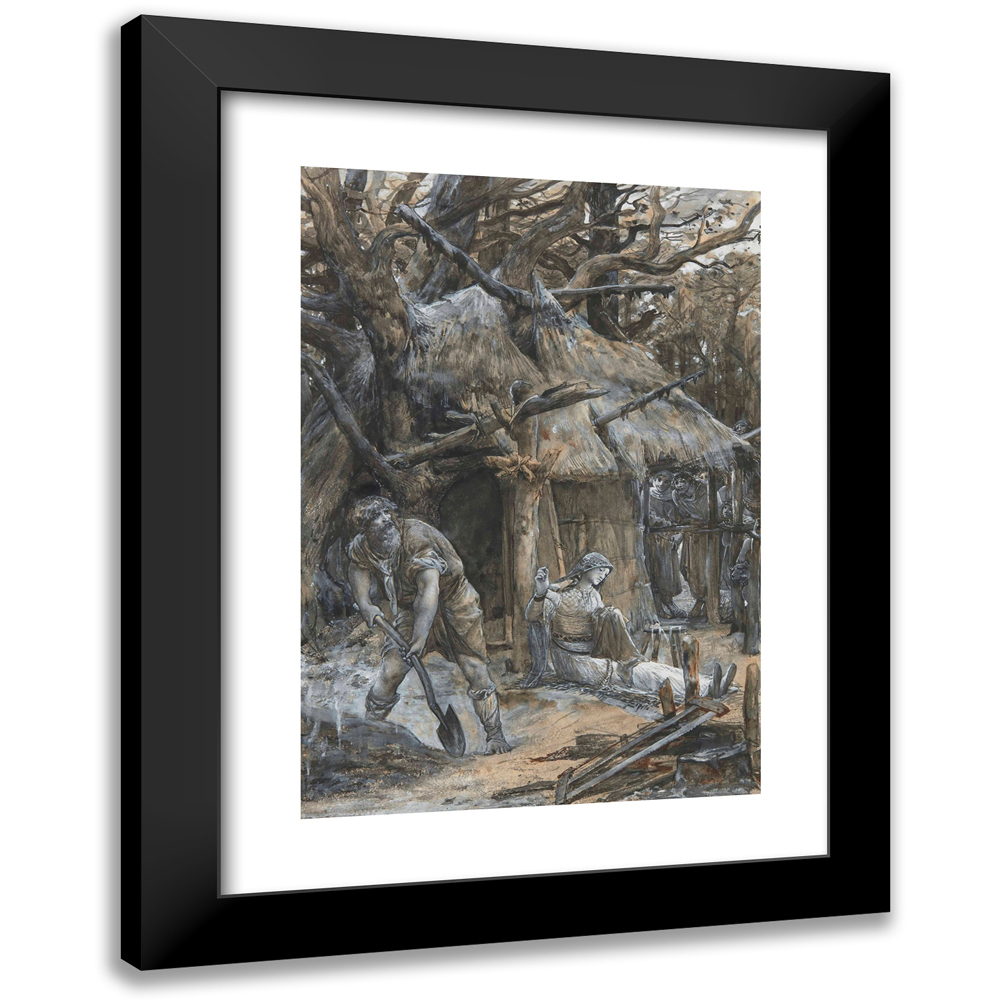Luc-Olivier Merson 11x14 Black Modern Framed Museum Art Print Titled ...