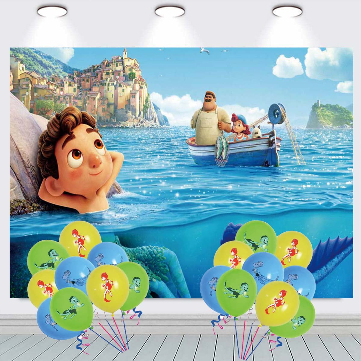 Luca Backdrop Balloons Banner Party Decorations Taspestry Wall Decor ...