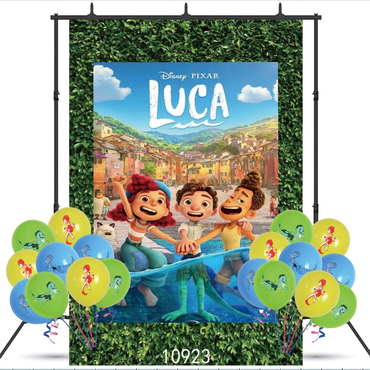 Luca Backdrop Banner Balloons Party Decorations Supplies Taspestry Wall ...