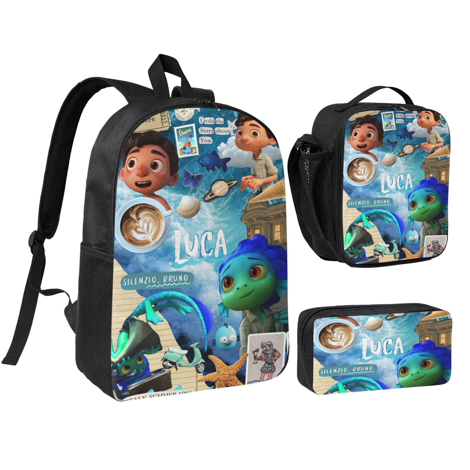 Luca Backpack Set with Insulated Lunch Bag and Case for Adults Ideal ...