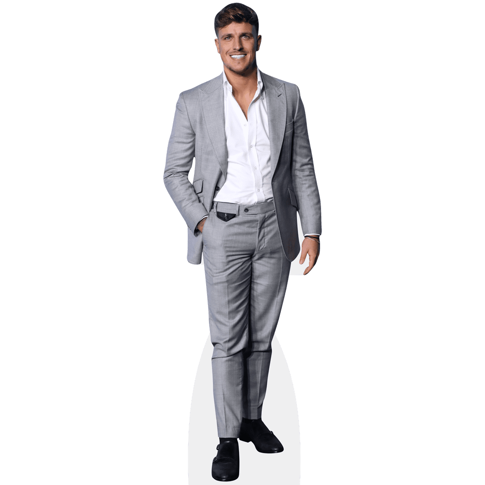 Luca Bish (Grey Suit) Mini Cardboard Cutout Standee - Walmart.com