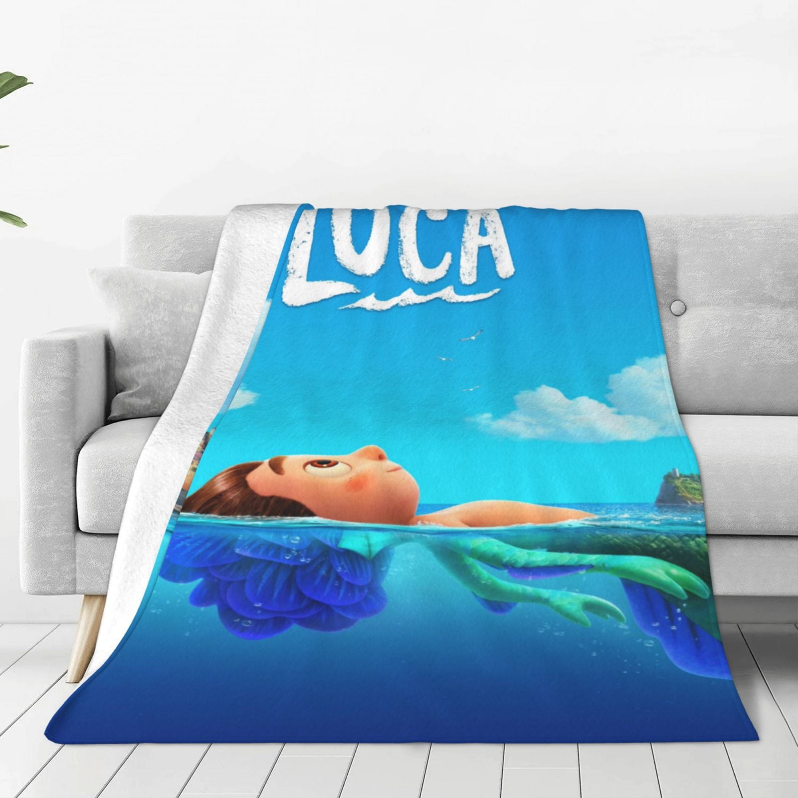 Luca Blanket Super Soft Cozy Throw Blanket Fuzzy Comfy Flannel Blanket ...