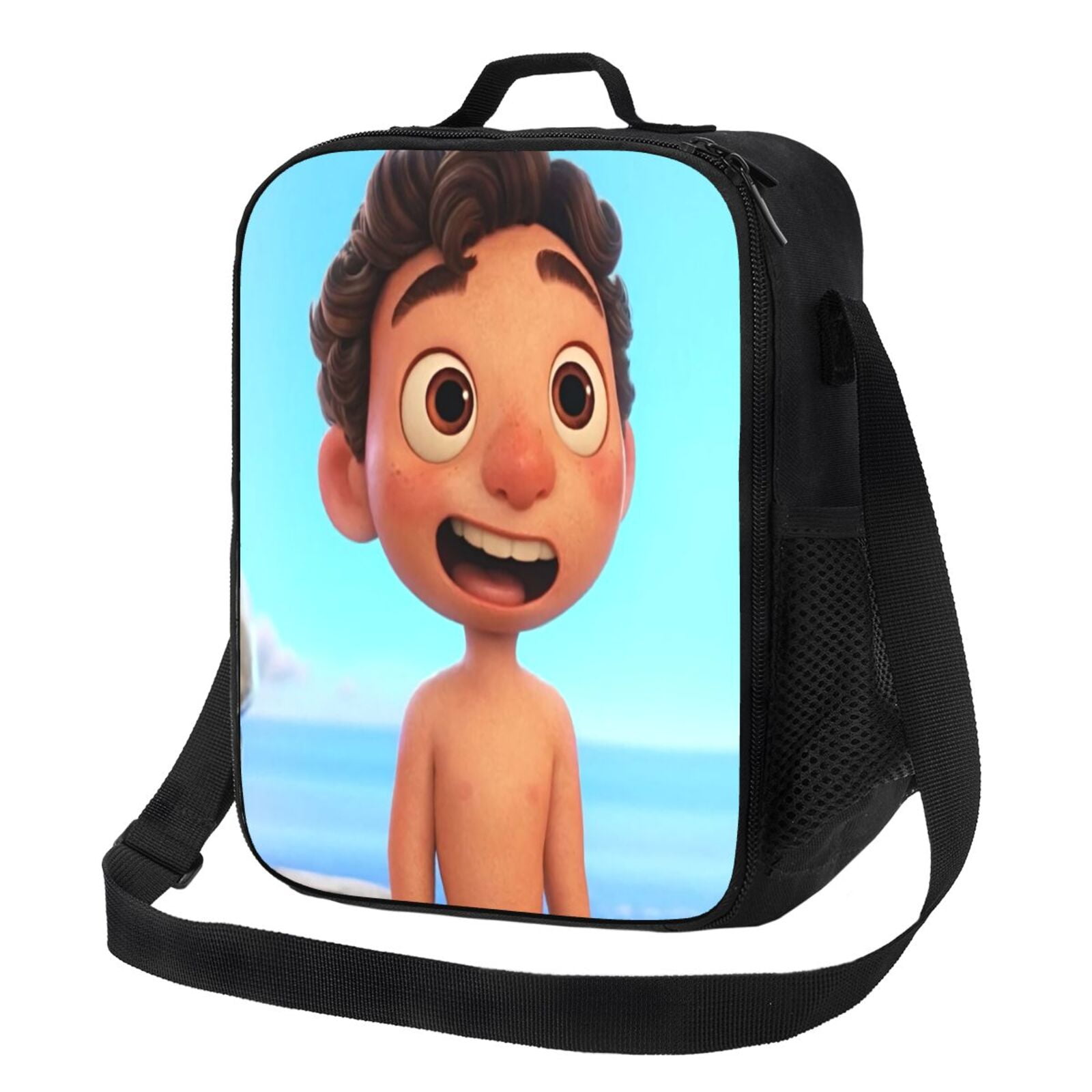 Luca Cartoon Insulated Lunch Bag With Adjustable Shoulder Strap, Anime ...