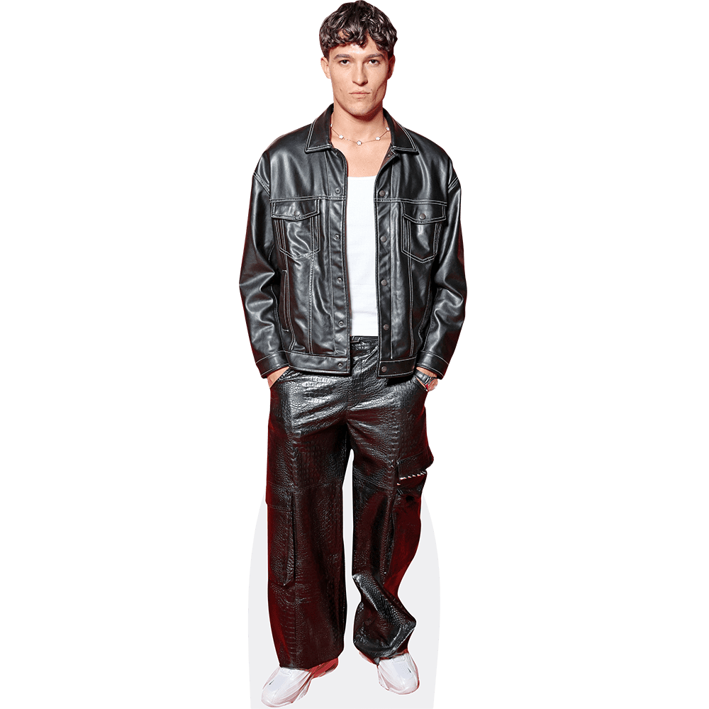 Luca Cobelli (Leather Jacket) Mini Size Cutout. Standee. - Walmart.com