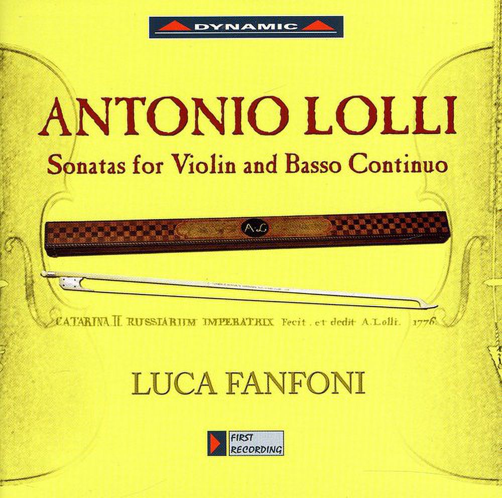 Luca Fanfoni - Sonatas for Violin - Music & Performance - CD - Walmart.com