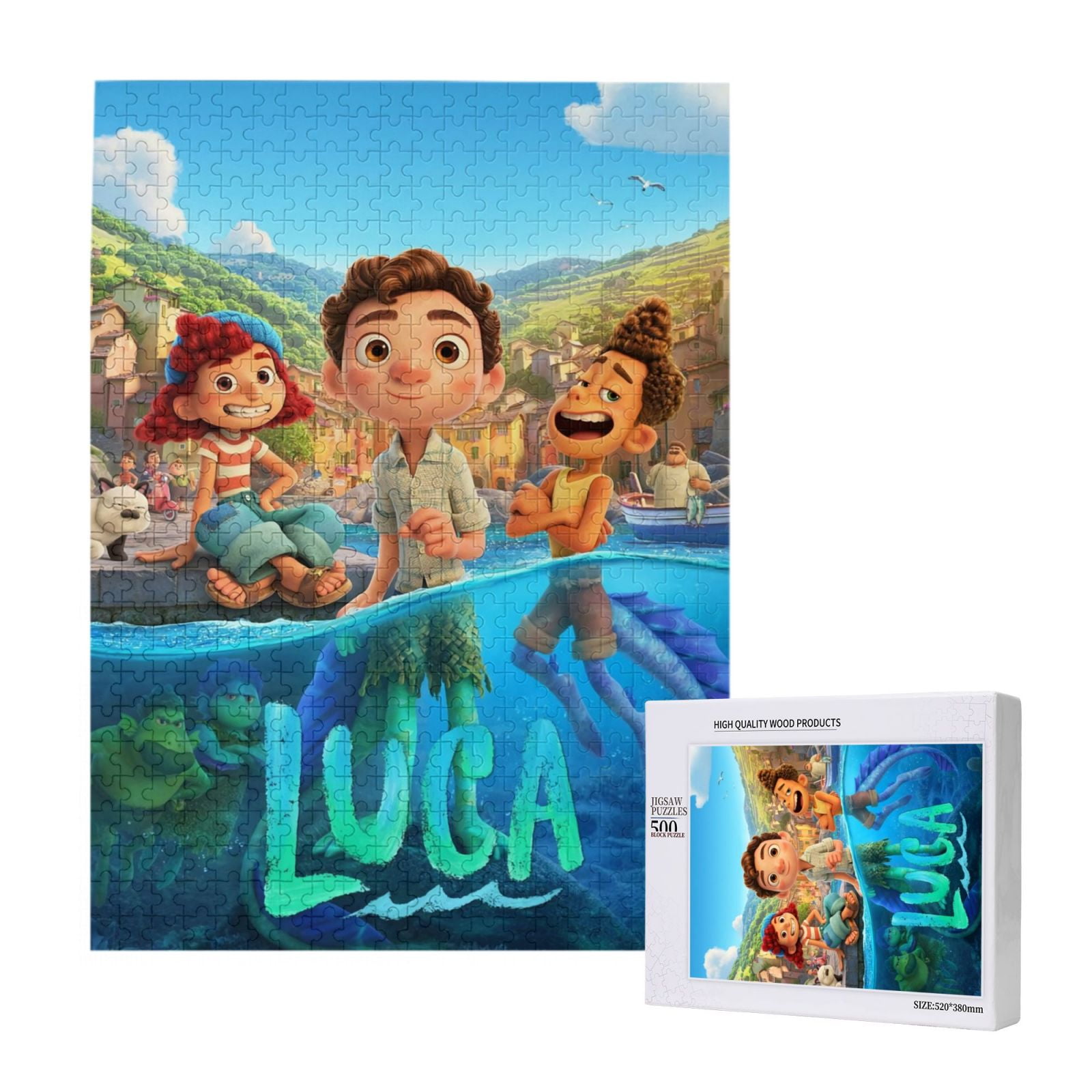 Luca Jigsaw Puzzles 300/500/1000 Pieces Wooden Puzzles Gift for Adults ...
