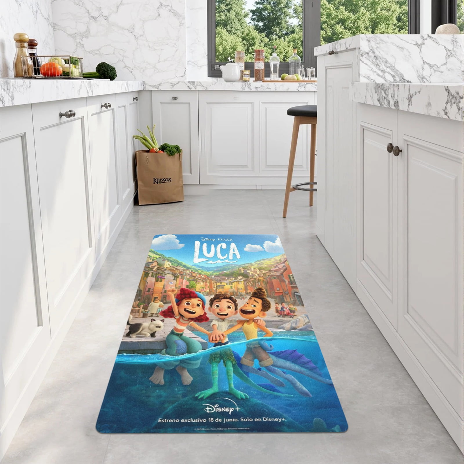 Luca Kitchen Mat 48"x17" - Walmart.com