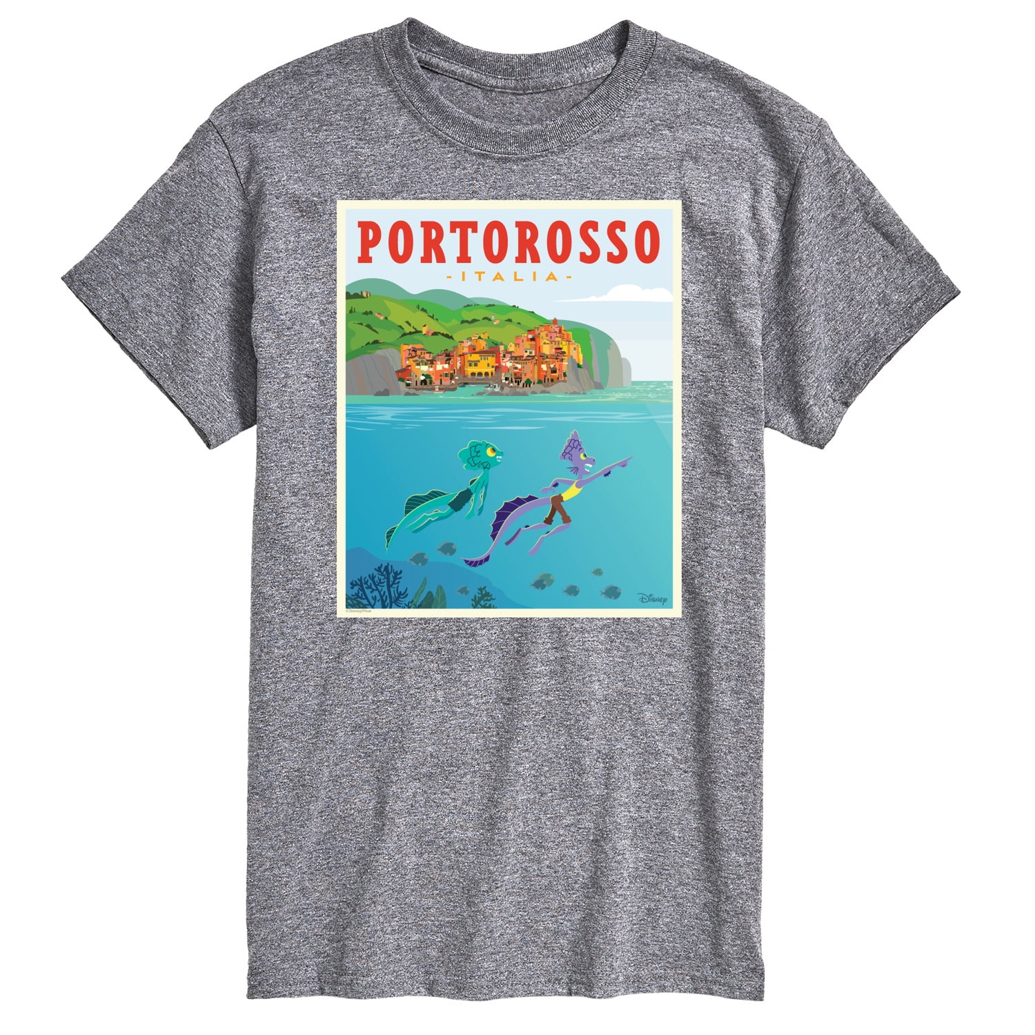Luca - Portorosso Italy Postcard - Men's Short Sleeve Graphic T-Shirt ...