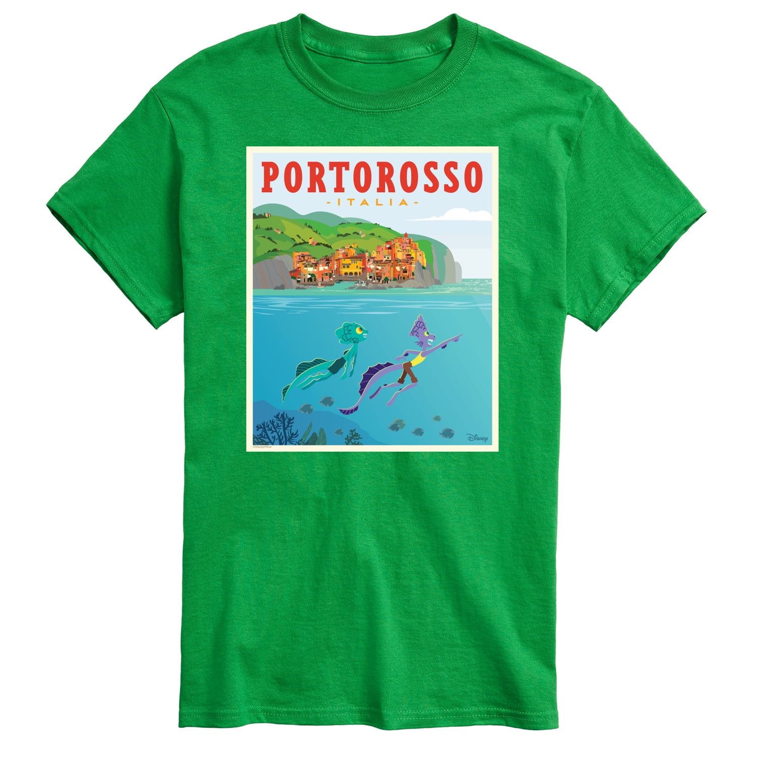Luca - Portorosso Italy Postcard - Men's Short Sleeve Graphic T-Shirt ...