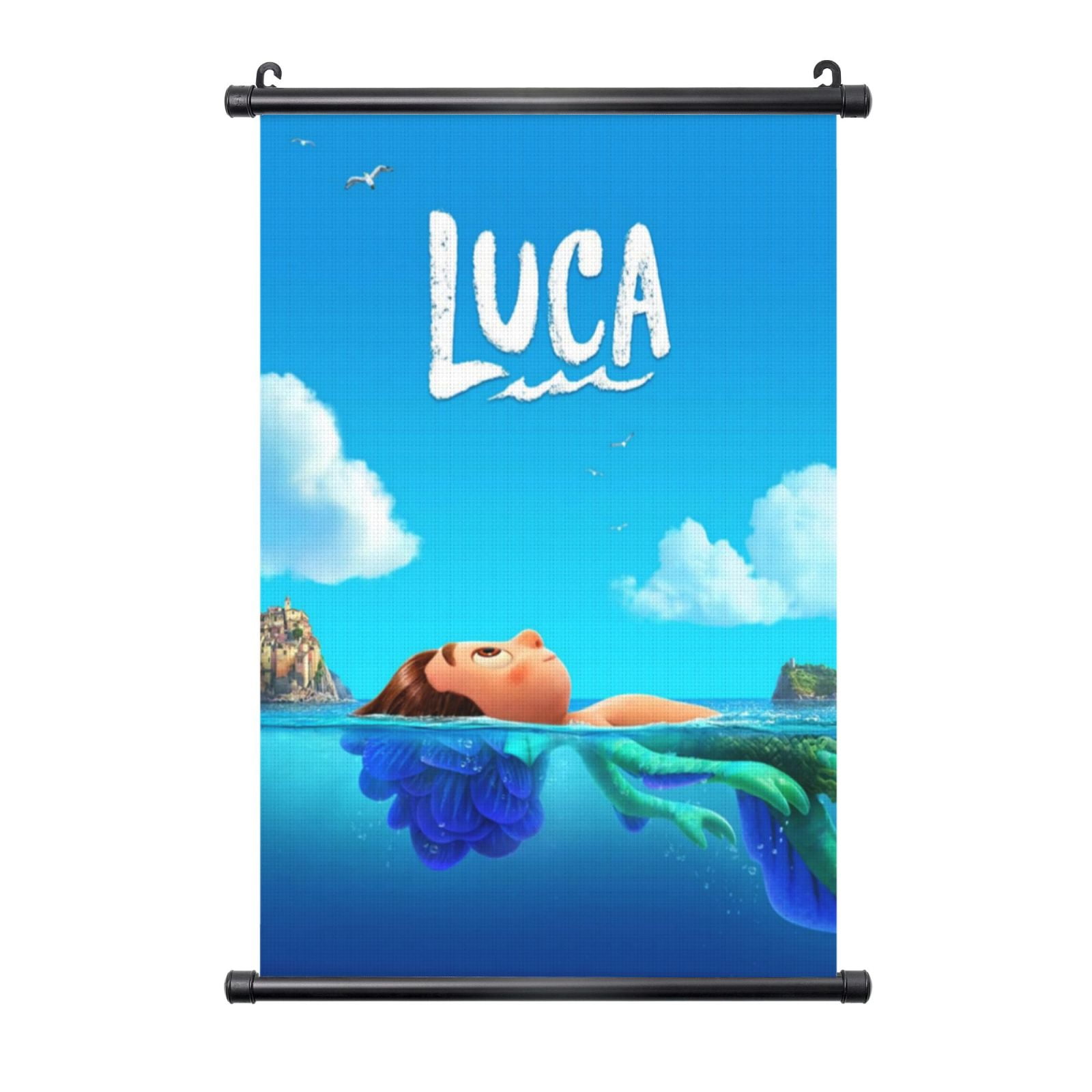 Luca Poster Plastic Shaft Wall Hanging Banner Artwork Canvas Wall Art ...