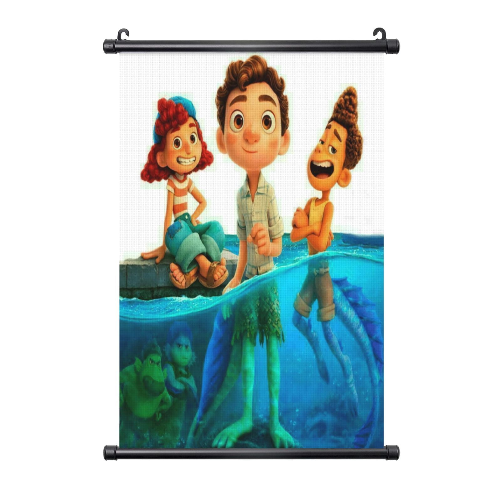 Luca Poster Plastic Shaft Wall Hanging Banner Artwork Canvas Wall Art ...