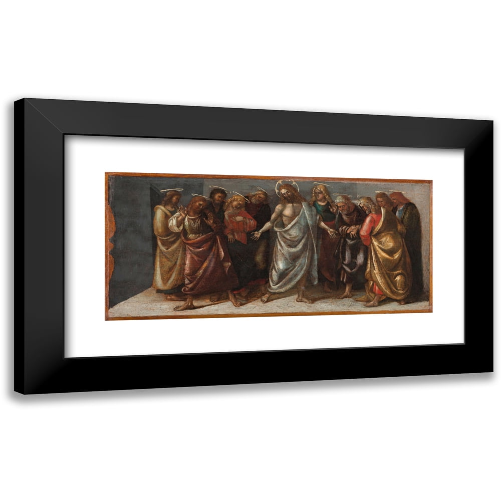 Luca Signorelli 14x8 Black Modern Framed Museum Art Print Titled - The ...