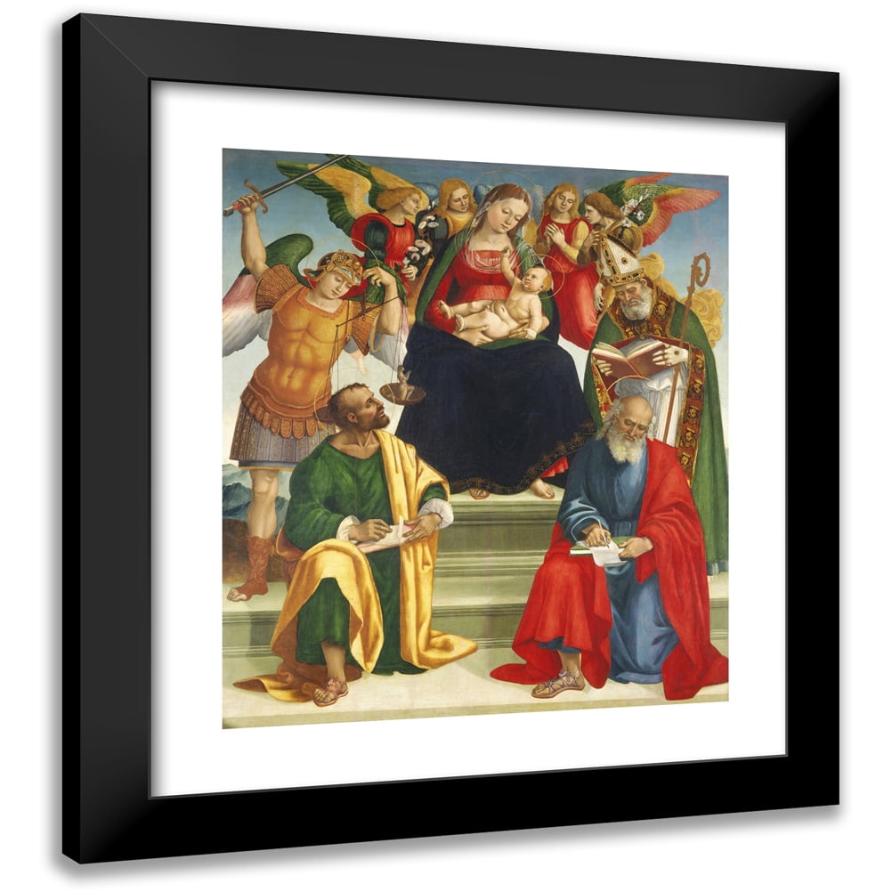 Luca Signorelli 20x23 Black Modern Framed Museum Art Print Titled ...