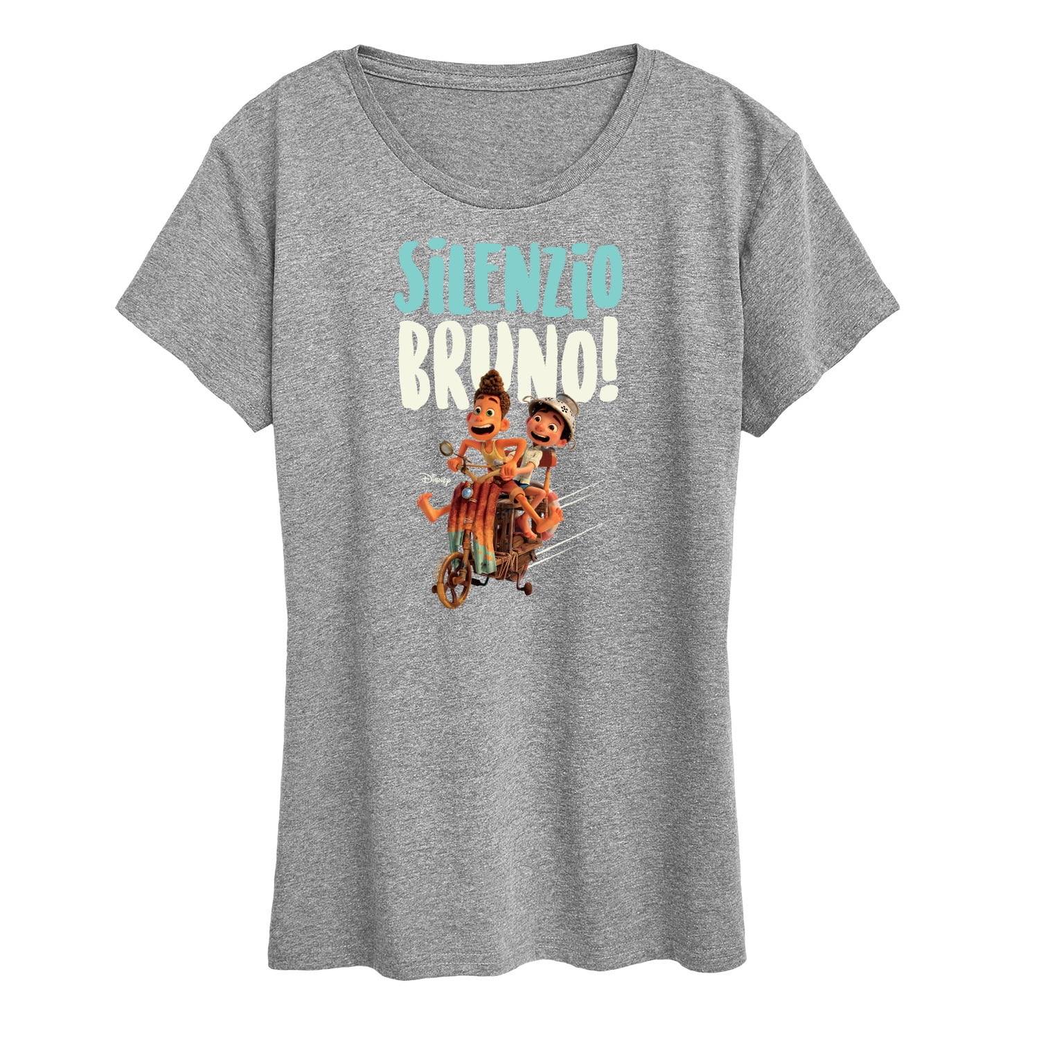 Luca - Silenzio Bruno - Women's Short Sleeve Graphic T-Shirt - Walmart.com