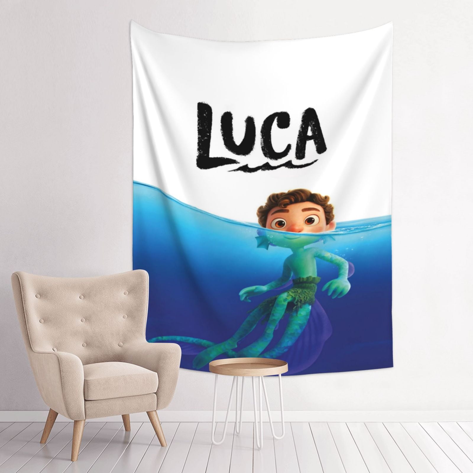 Luc Tapestry Anime Poster Large Background Wall Art Bedroom Wall Decor ...