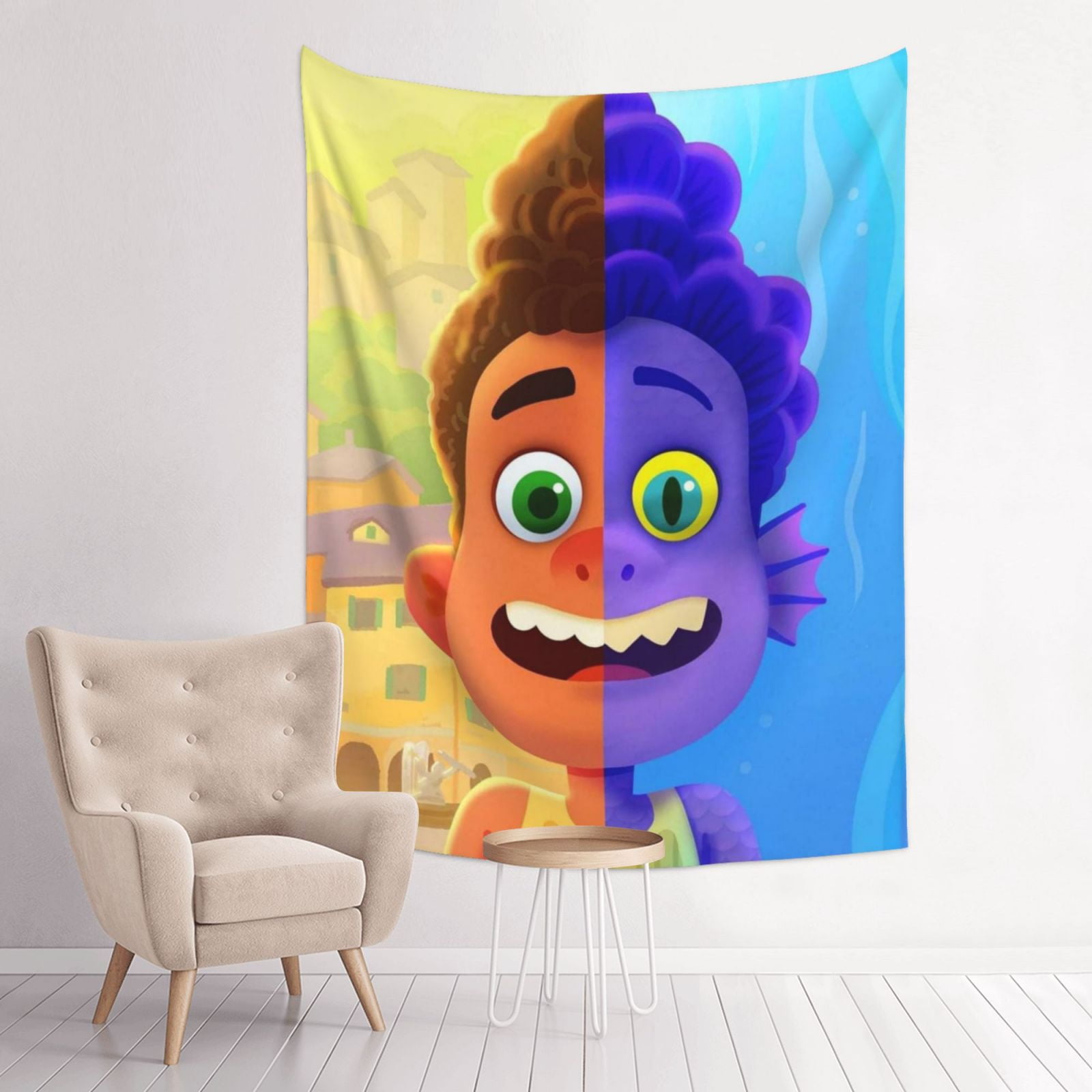 Luc Tapestry Anime Poster Large Background Wall Art Bedroom Wall Decor ...