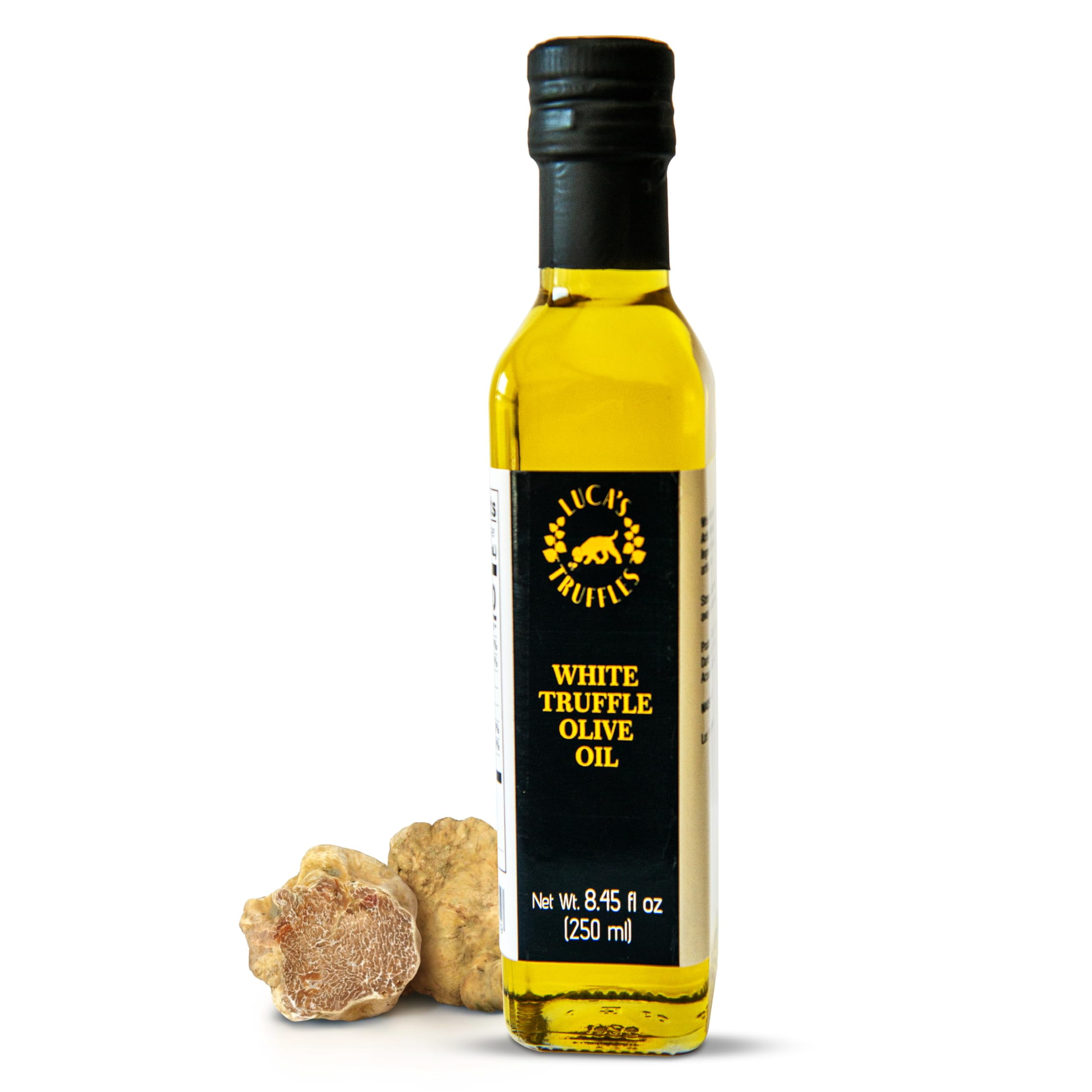 Luca's Truffles White Truffle SAF21 Oil Infused - Premium Italian Extra ...