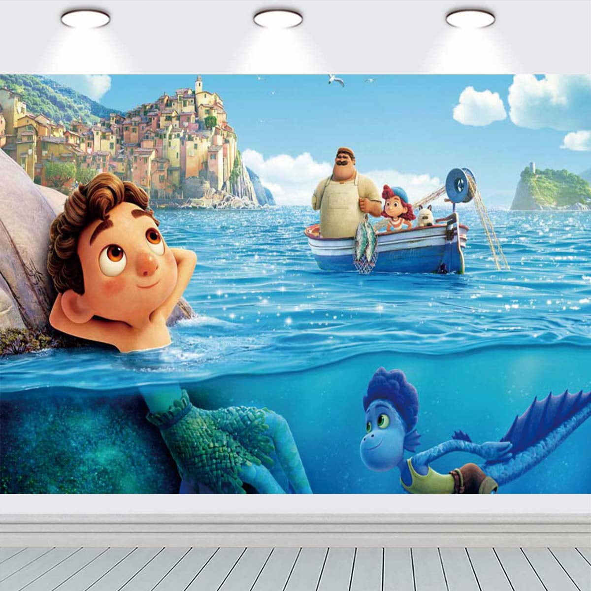 Luca school Poster Backdrop Banner Party Supplies Birthday Decorations ...