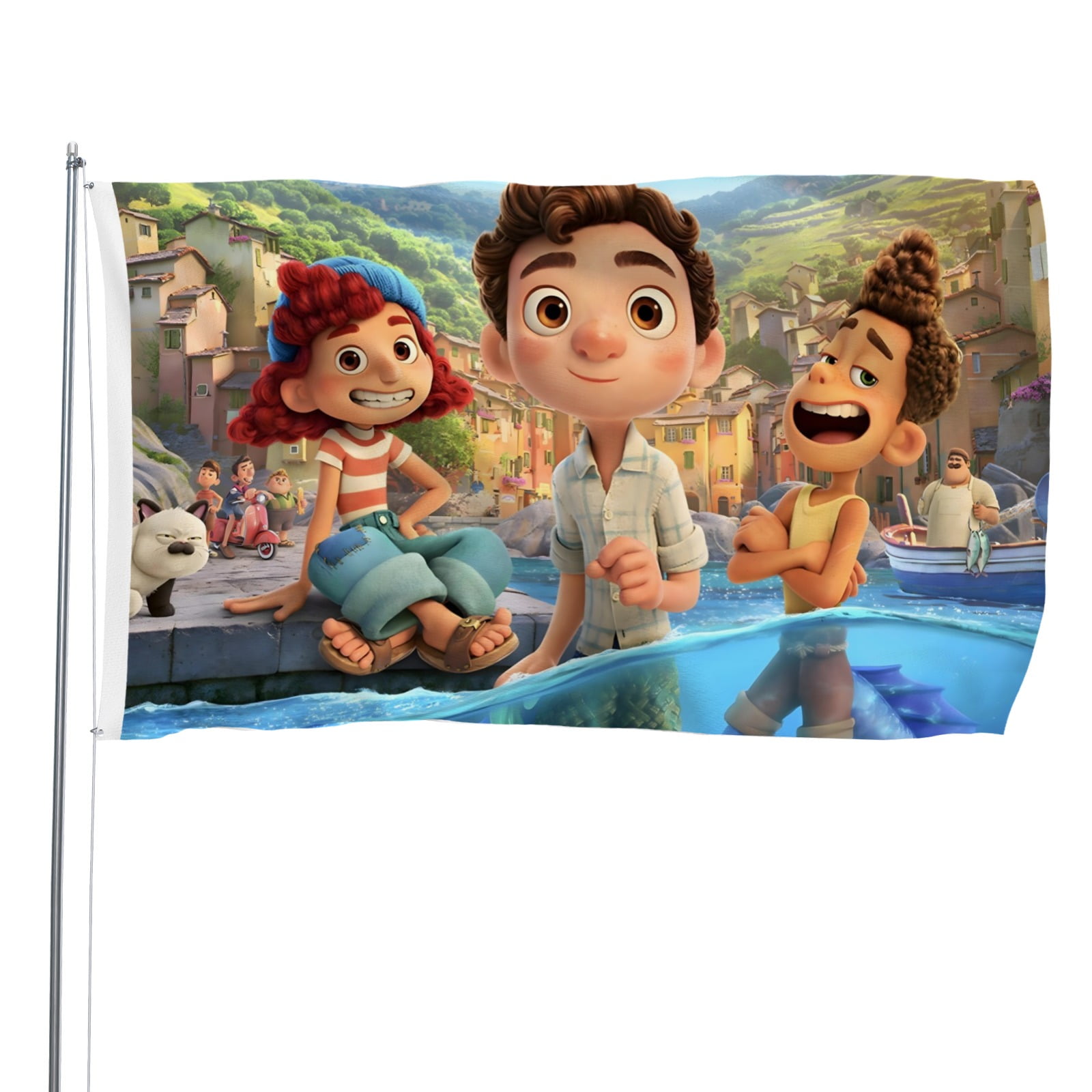 Luca-themed Printed Flag Perfect gift for fans, friends, and family ...