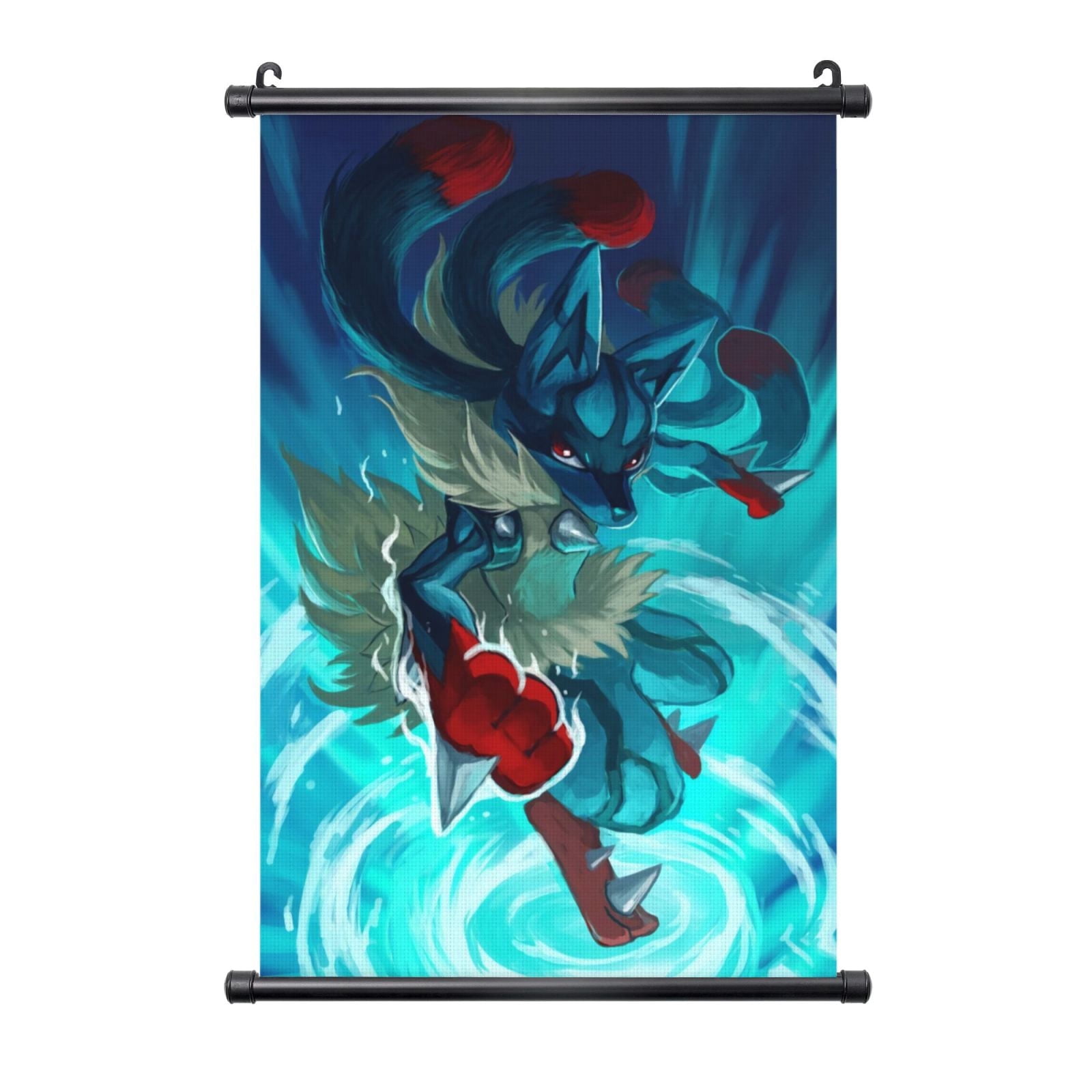 Poster Plastic Shaft Wall Hanging Banner Painting Canvas Artwork Wall ...