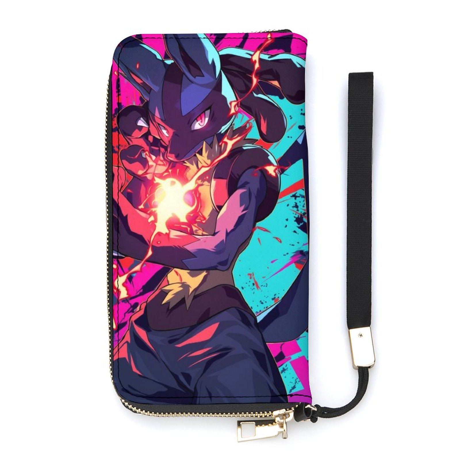Lucario Wallet Purse Card Holder Anime for Women Men Lucario Merch ...