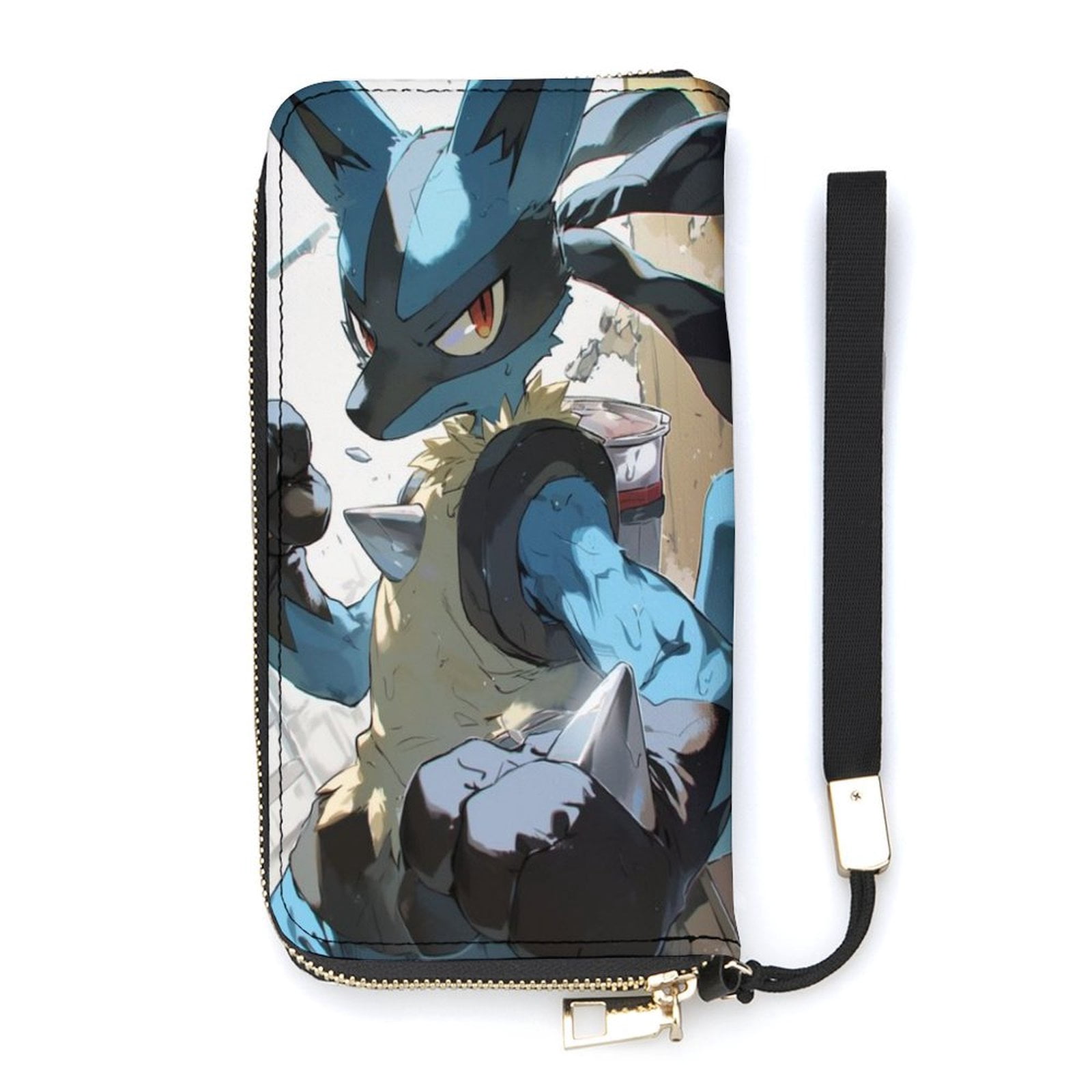Lucario Wallet Purse Card Holder Anime for Women Men Lucario Merch ...
