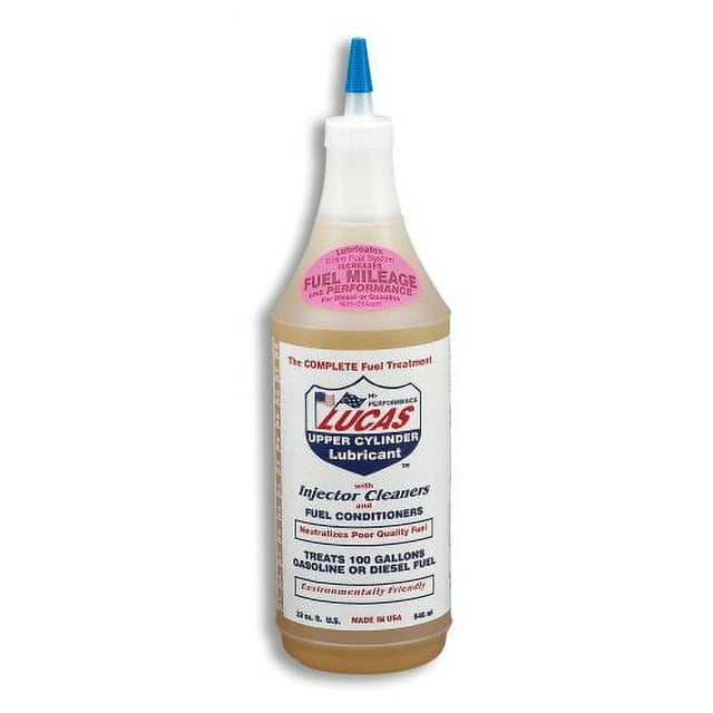 Lucas 10003 Automotive Fuel System Cleaner & Lubrication for Gasoline ...