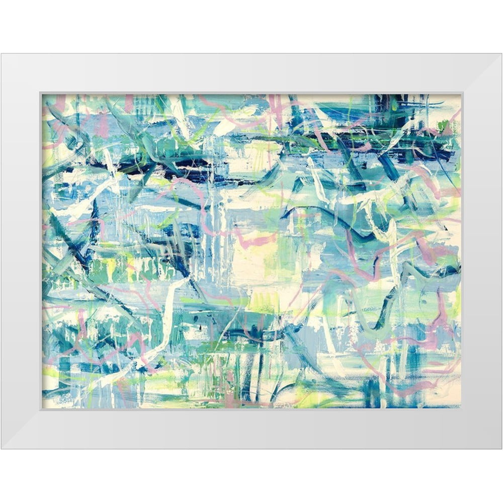 Lucas 14x12 White Modern Wood Framed Museum Art Print Titled - Agua de ...