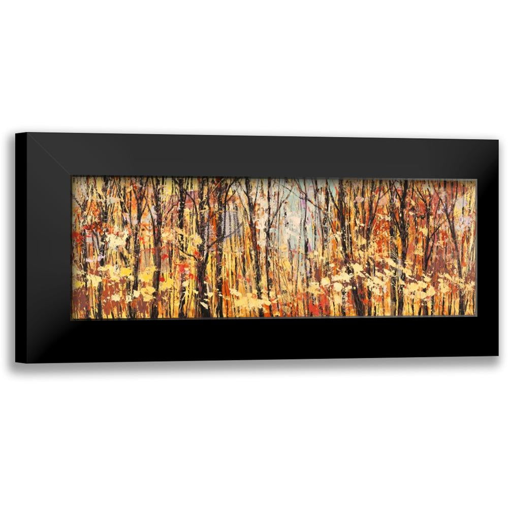 Lucas 14x7 Black Modern Framed Museum Art Print Titled - Nel bosco ...