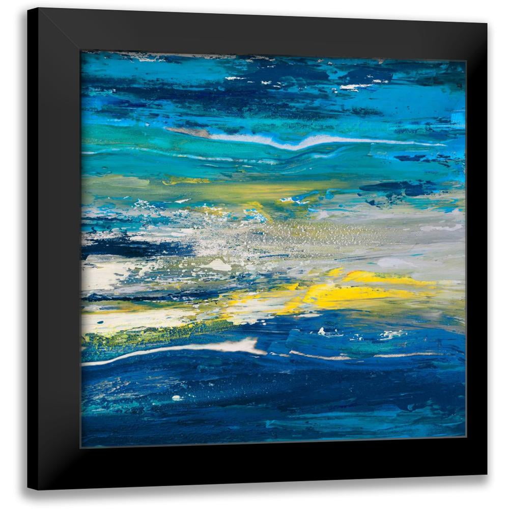 Lucas 20x20 Black Modern Framed Museum Art Print Titled - In volo sul ...
