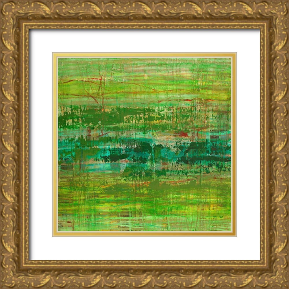 Lucas 20x20 Gold Ornate Wood Framed with Double Matting Museum Art Print Titled - Monocromo ...