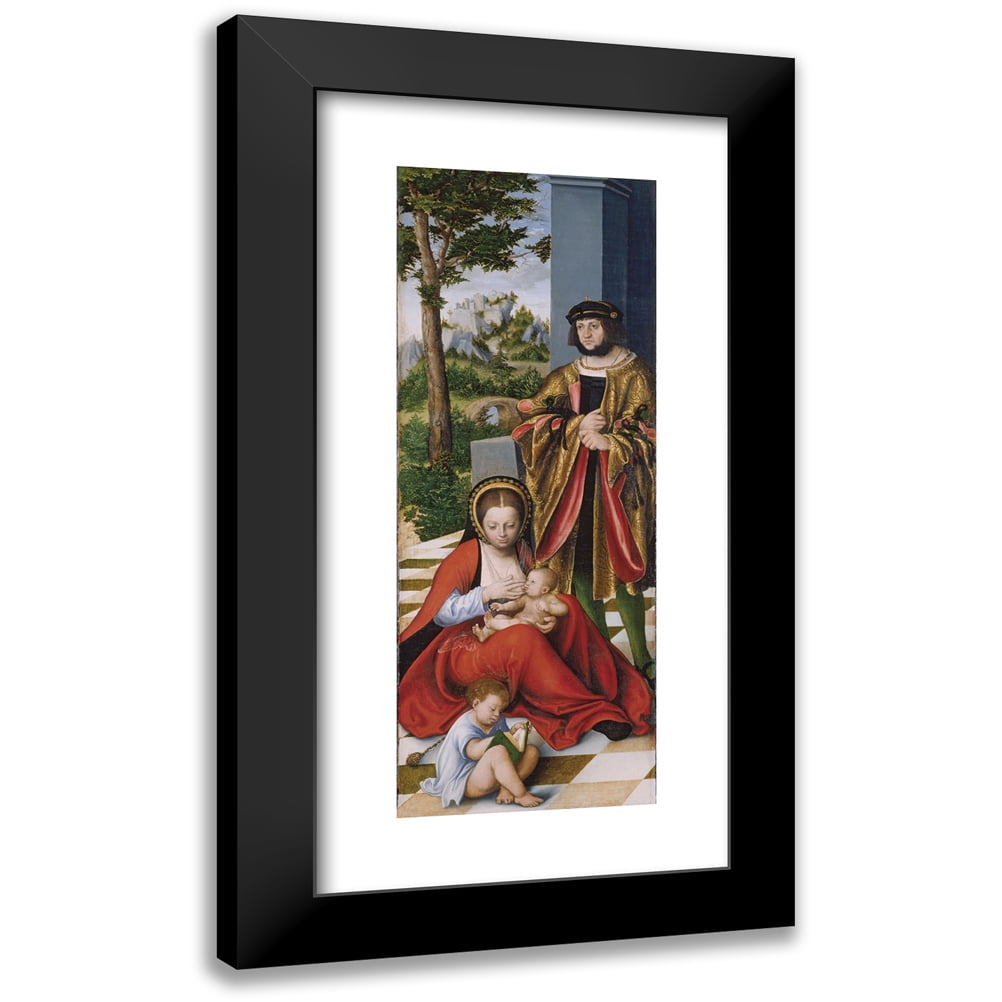 Lucas Cranach the Elder 9x18 Black Modern Framed Museum Art Print Titled - Mary Cleophas and ...
