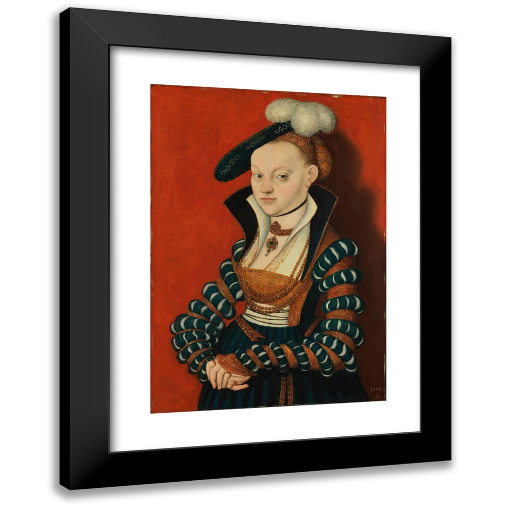 Lucas Cranach the Elder 11x14 Black Modern Framed Museum Art Print ...