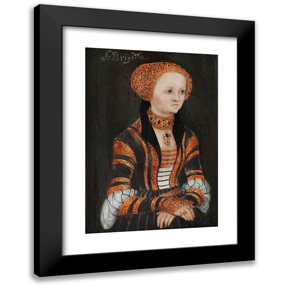 Lucas Cranach the Elder 11x14 Black Modern Framed Museum Art Print ...