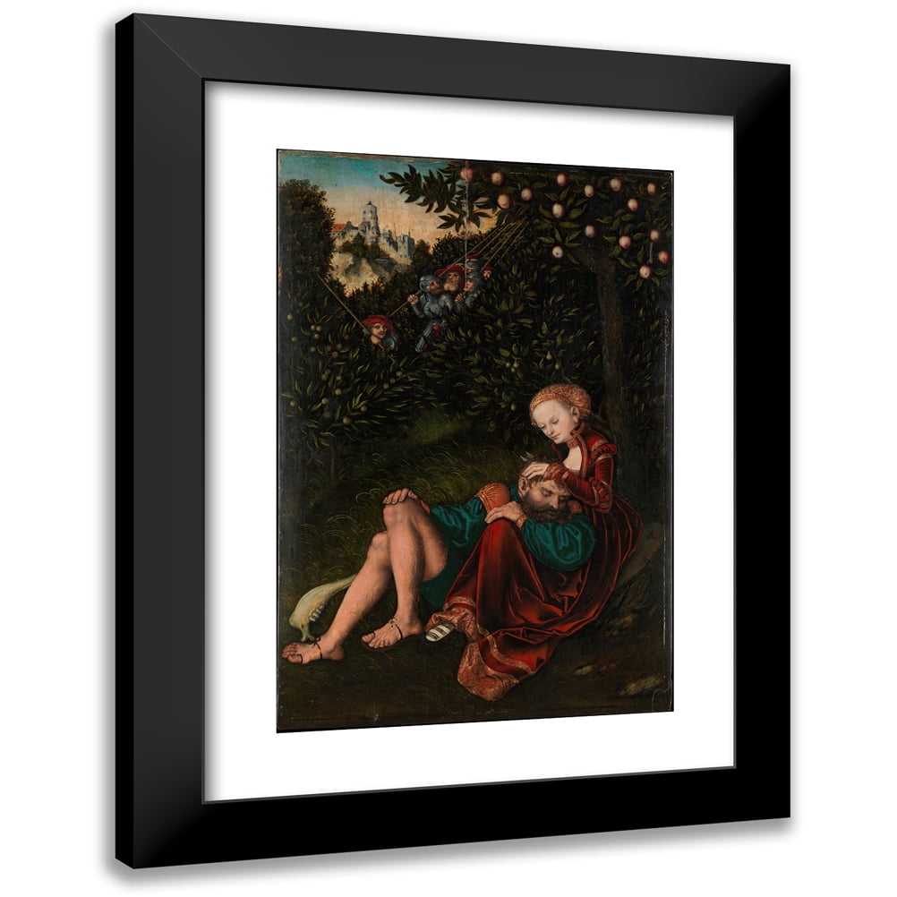 Lucas Cranach the Elder 11x14 Black Modern Framed Museum Art Print ...