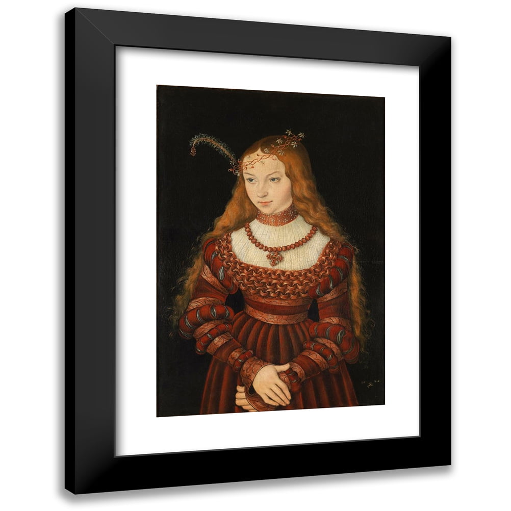 Lucas Cranach the Elder 11x14 Black Modern Framed Museum Art Print ...